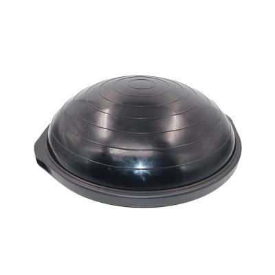 China Supply TPE+RUBBER Wave Speed Ball 64cm Large Semicircular Balance Ball Pilates Fitness Ball Yoga Studio Training Equipment for sale