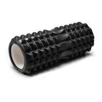 China Sports 33cm EVA Hollow Wolf Tooth-Shaped Yoga Column Hollow Foam Shaft Balance Stick Pilates Yoga Column Wholesale for sale
