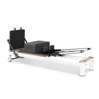 China High Quality Low Price Reformer Pilates Aluminium White Pilates Reformer Machine Aluminium for Pilates Yoga Studio for sale