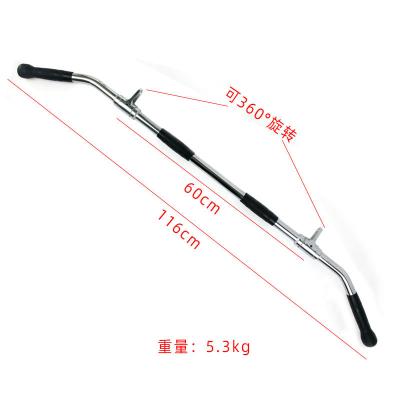 China Hot Selling Double-Headed Fitness Rowing Back Bar Handle Size Bird Gantry Accessories Fitness Equipment Smith Machine Squat for sale