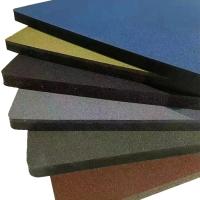 China Factory Direct Sales High Quality Environmentally Friendly Rubber Can Be Customized Gym Floor protection Buffer 20mm  25mm Mat for sale