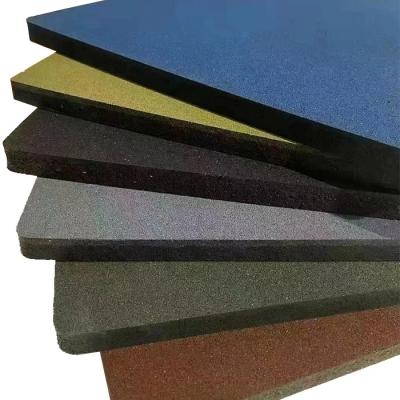 China Factory Direct Sales High Quality Environmentally Friendly Rubber Can Be Customized Gym Floor protection Buffer 20mm  25mm Mat for sale