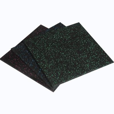 China Non-slip Durable Custom Gym Rubber Floor Mat Rubber Floor Mats for sale