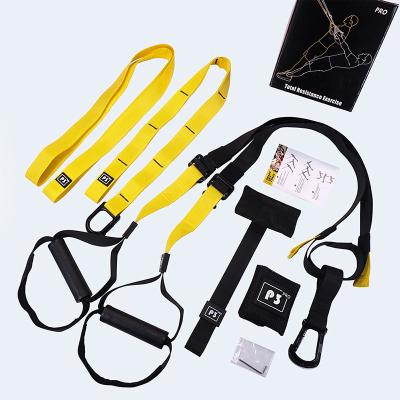 China Hot Selling Suspension Pull Belt Training Belt Pull Rope Yoga Fitness Equipment Suspended Resistance Band TRX6 for sale