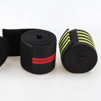 China Customized Neoprene Straps Wrapped Around Knee Pads Powerlifting Straps Around Sports Protective Gear Knees Sleeves for sale