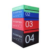 China Jumping Box 4 in 1 Software Combination Training Equipment Taekwondo Progressive Jump Box for sale
