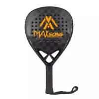 China Top Ranked Padel Racket 12K Carbon Fiber Surface with EVA Memory Flex Foam Core Lightweight Padel Racquet for sale
