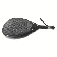 China Custom Logo Professional Premium 3K/12k/18k Carbon Fiber Raquetas Paletas Pelotas Palas De Padel Oem Padel Tennis Racket for sale