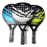 China Low Price in Stock Padel Tennis Racket  50%carbon Wholesale 38mm Round Shape  Padel Rackets Quick Shipment for sale
