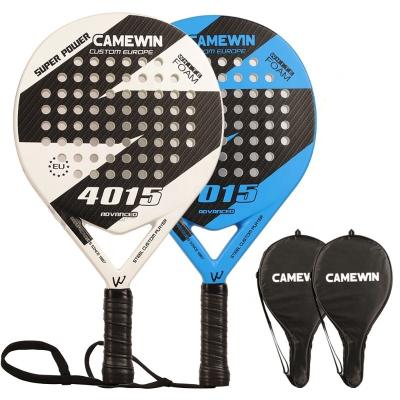 China MAX SONG Stock OEM Light Weight Diamond/Teardrop/Round Shape Padel Racket Tennis Padel Racket Paddel Racket for sale