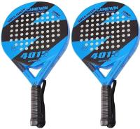China Outdoor Sport EVA Memory Foam Core Tennis Padel Paddleball Racquets Carbon Fiber Padel Rackets for sale