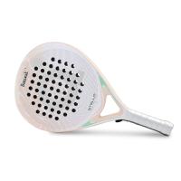 China Wholesale Fiberglass Rough Surface Soft Eva Raqueta Customized Free Design Oem Padel Racket for Beginners for sale