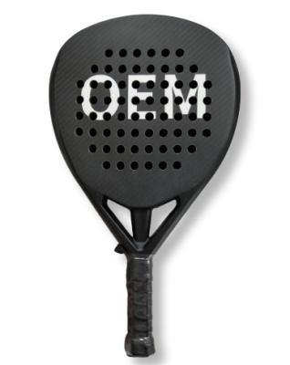 China New Design Customized Paddle Design Hot Sale 18K Carbon Fiber Padel Racket Padel Manufacturer with High Quality for sale