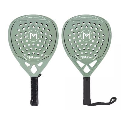 China Hot Selling Customized Paddle Design Hot Sale 18K Carbon Padel Racket with Cover Padel  Manufacturer for sale