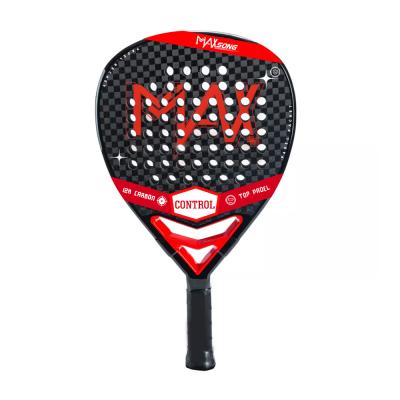 China Customization Manufacturer Paletas De Padel Carbono Diamante Carbon Fiber Padel Racket Tennis Paddle Racket for sale