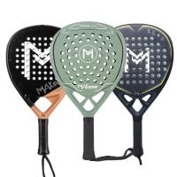 China Manufacturer Customized Paddle Tennis Design Glass Fiber  Padel Racket for Professional Player for sale