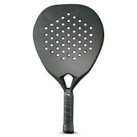 China New Design Customized Paddle Design Hot Sale 18K Carbon Padel Racket with Cover Padel  Manufacturer for sale