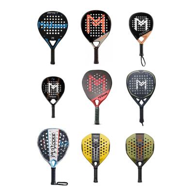 China High Quality Customized Professional OEM Logo Palas De Padel Carbon Padel Rackets Paddle Tennis Racket for sale