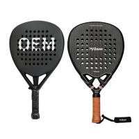 China Top Ranked 3K Carbon Fiber Surface Padel Racket with EVA Memory Flex Foam Core Padel Tennis Racquets Paddle Tennis Racket for sale