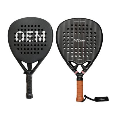 China Top Ranked 3K Carbon Fiber Surface Padel Racket with EVA Memory Flex Foam Core Padel Tennis Racquets Paddle Tennis Racket for sale
