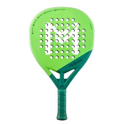 China MAXSONG Full Carbon Fiber Surface OEM Padel Racket with EVA Memory Flex Foam Core Padel Tennis Racquets Paddle Racket for sale