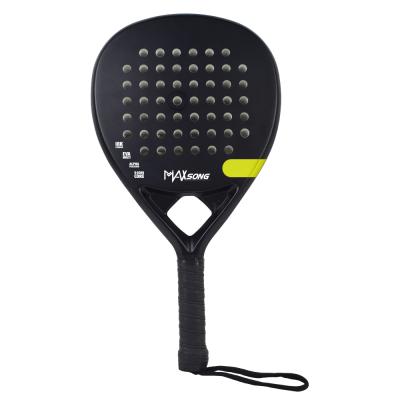 China Hot Sell Diamond Shape Palas Padel 3k 12k Padel Ball Racket Padel Rackets Racquets for sale