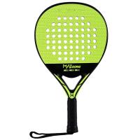 China Maxsong Top Rank Fiberglass Rough Surface Soft Eva Customized Free Design Padel Racket for Pro Player China Manufacture for sale