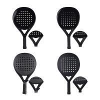 China Top Rank Diamond Shape Paddle Carbon Fiber  Hard Eva Customized Free Design Padel Racket for Pro Player China Manufacture for sale
