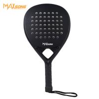 China Wholesale Custom Tennis Racket Paddle Hot Sale 12K Carbon Fiber Padel Rackets with Sandwich EVA China Raquete Manufacture for sale