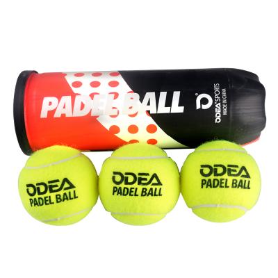 China Factory Price OEM Resilience  Pressurized Professional Woven Felt Paddle Tennis Ball for Tennis Padel Court Sport for sale