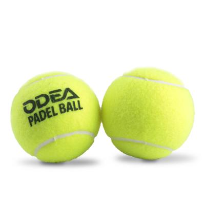 China Factory Wholesale ODEA  Professional Custom Brand logo Pressurized Pelotas De Tenis Padel Tennis Ball for sale