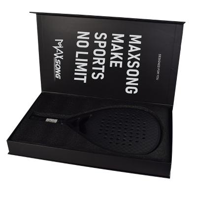 China High Quality Rigid Cardboard Paper Magnetic Paddel Racket Custom Gift Boxes t Packaging with EPE Foam Tray for Padel Racket Box for sale