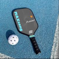 China 2025 Best Quality Custom Pickleball Paddle Carbon Fiber Thermoformed Pickleball Paddle Unibody with Foam Injected Sides for sale