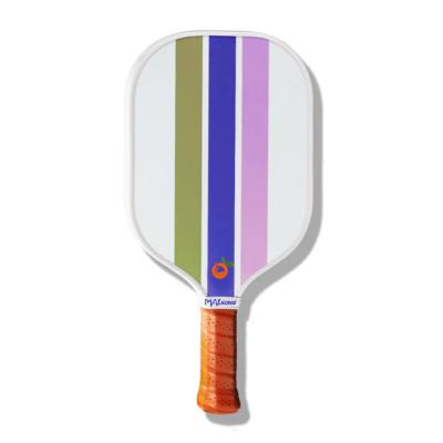 China 2025 Popular Customizable Carbon Fiber 16mm PP Honeycomb Kevlar Pickleball Paddle Double Black Pickleball Paddle for sale