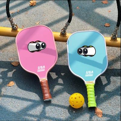 China Customized Oem Professional Pickle Ball Racket Glass Fiber Thermoformed T700 Blank Pickleball Paddle Carbon for Adults for sale