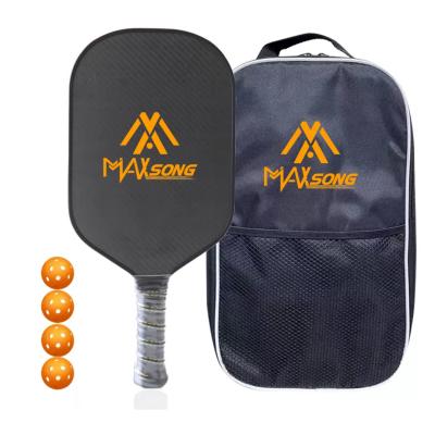 China Wholesale Custom USAPA Approved T300 T700 Raw Carbon Fiber 16mm Thermoformed Graphite Edge Guard Pickleball Paddle Set for sale