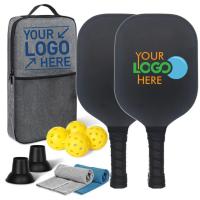 China Pickleball Paddles USAPA Approved Fiberglass Surface Pickleball Set with Pickleball Rackets Pickle Ball Paddle Set for sale