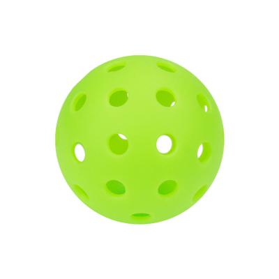 China Factory Supply Custom Pickleball Balls Outdoor 40 Holes Pickle Ball for Pickleball Paddles for sale