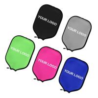 China Max Song Best Quality Customized Neoprene Pickleball Paddle Cover for sale