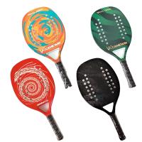 China Factory Customized Camewin Outdoor Carbon Fiber /3K/12K/18K Tennis Beach Paddle Racket Ready to Ship for sale