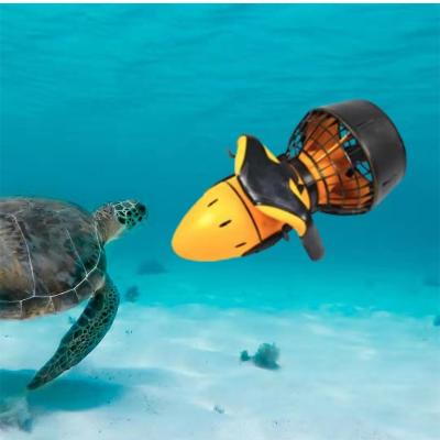 China External Water Piercing Propeller Wholesale Water Scooters Metal Gears 300W Sea Underwater New Electric Water Scooter for sale