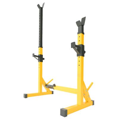 China Squat Rack Home Barbell Rack Bracket Weight Bench Press Rack Home Fitness Equipment Height Adjustable for sale