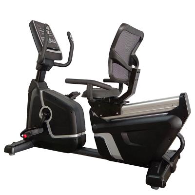 China Factory Price Commercial Fitness Horizontal Magnetic Pedal Bike Spinning Bike Gym Commercial Fitness Equipment for sale
