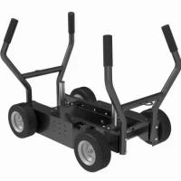 China Home Gym Fitness Equipment Plate Loaded Adjustment Push Double Magnetic Resistance Tank Sled With Wheels Tank Sled Car for sale