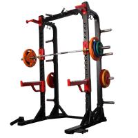 China Factory Directly Sale Commercial Gym Multi Function Equipment Squat Rack Orange Set Steel Smith Machine for sale