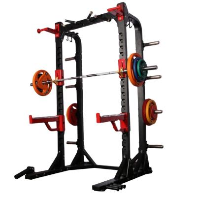China Factory Directly Sale Commercial Gym Multi Function Equipment Squat Rack Orange Set Steel Smith Machine for sale