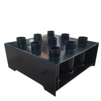 China Hot Selling Five-hole Nine-hole Barbell bar Vertical Rack Barbell bar Storage Rack Storage Rack for sale