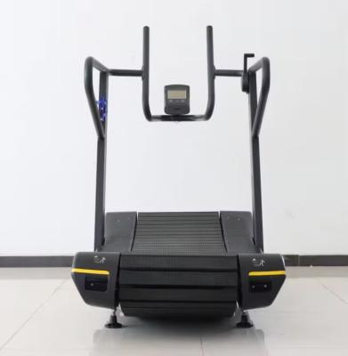 China High Perfomance Commercial Fitness Equipment Air Runner Fitness Curved Treadmill for sale