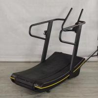 China High Perfomance Commercial Fitness Equipment Air Runner Fitness Curved Treadmill for sale