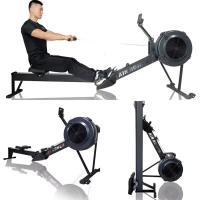 China Commercial Air Rower Fitness Home Use New Indoor Cable/Chain Rowing Machine Iron GYM Equipment for sale